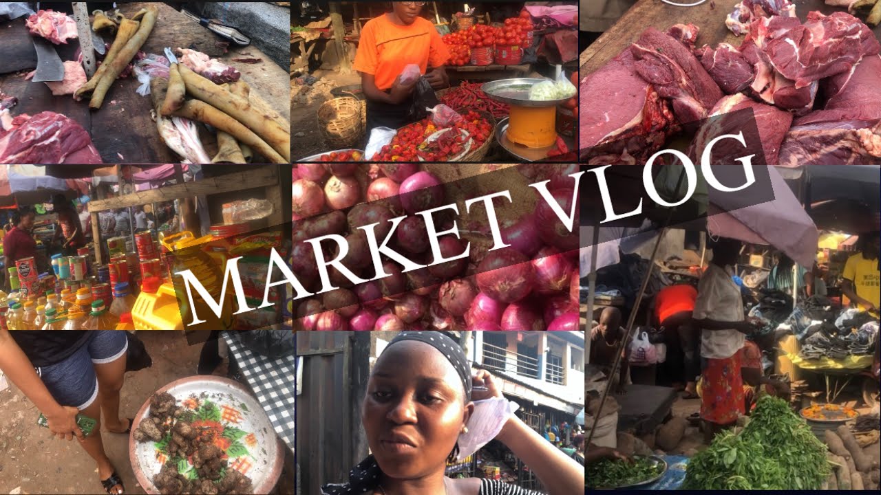 MARKET VLOG || THE COST OF FOODSTUFF IN THE MARKET || A TYPICAL WEEKEND ...