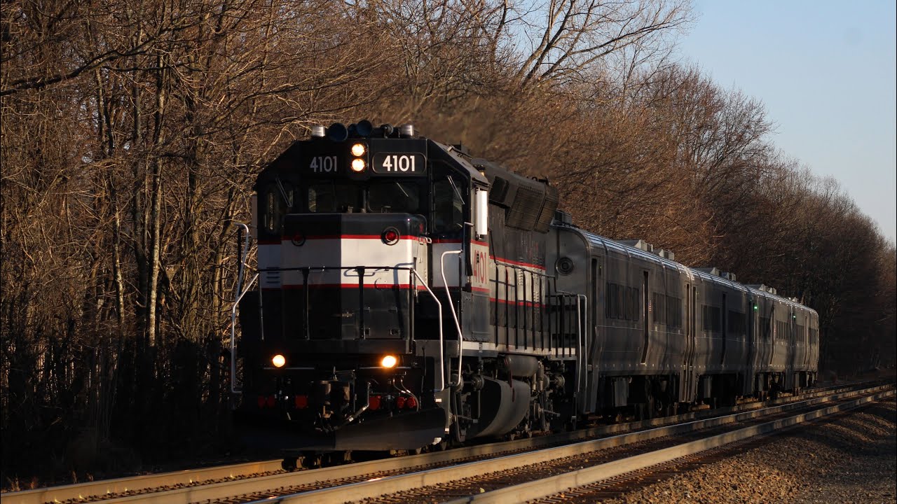 Good power and crazy action on NJT’s Main/Bergen Line in Ramsey, New ...