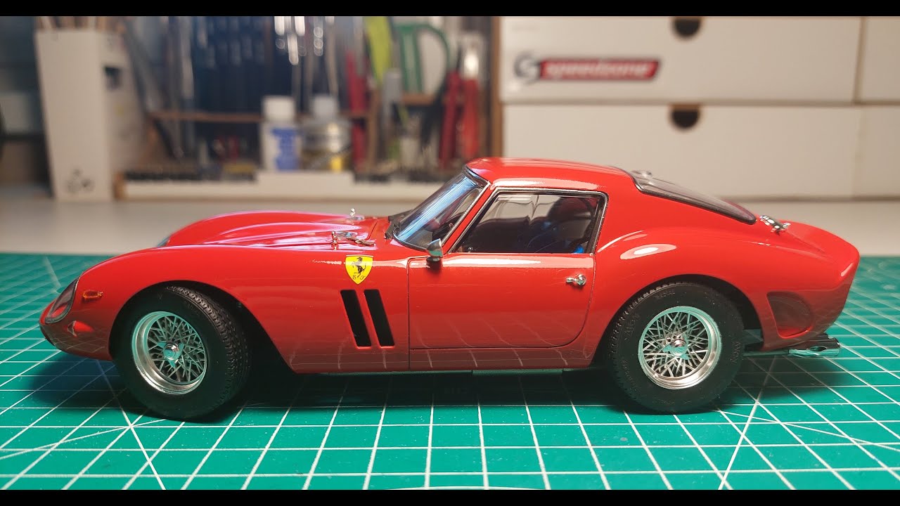 Fujimi Ferrari 250 GTO Part-3 Makett autó építés. - YouTube