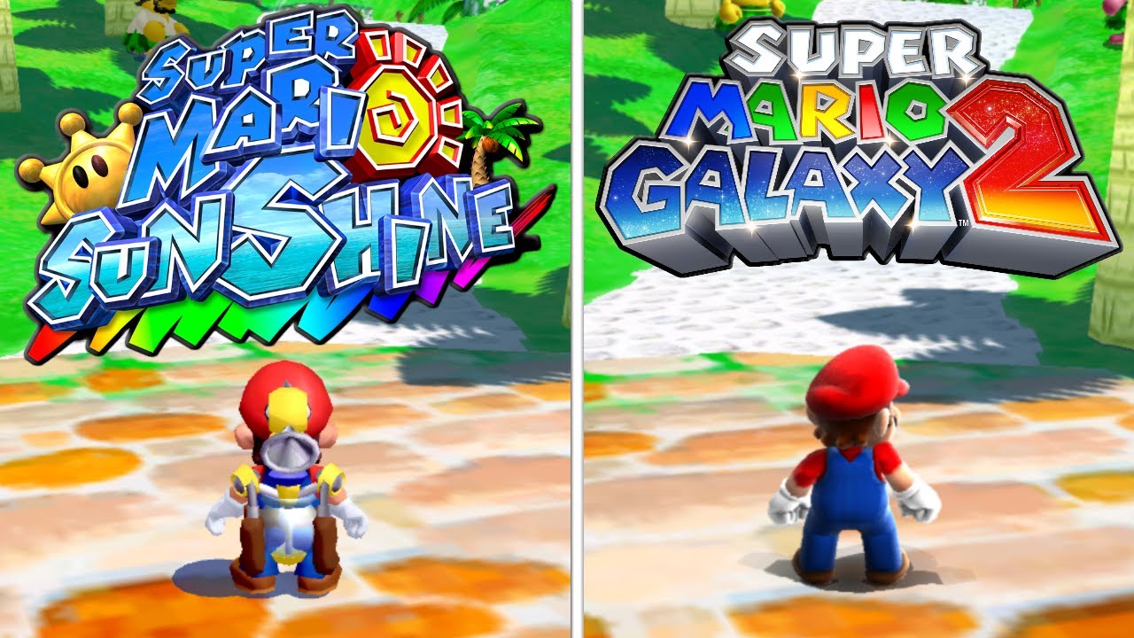 What If Super Mario Sunshine was in Super Mario Galaxy 2? - YouTube
