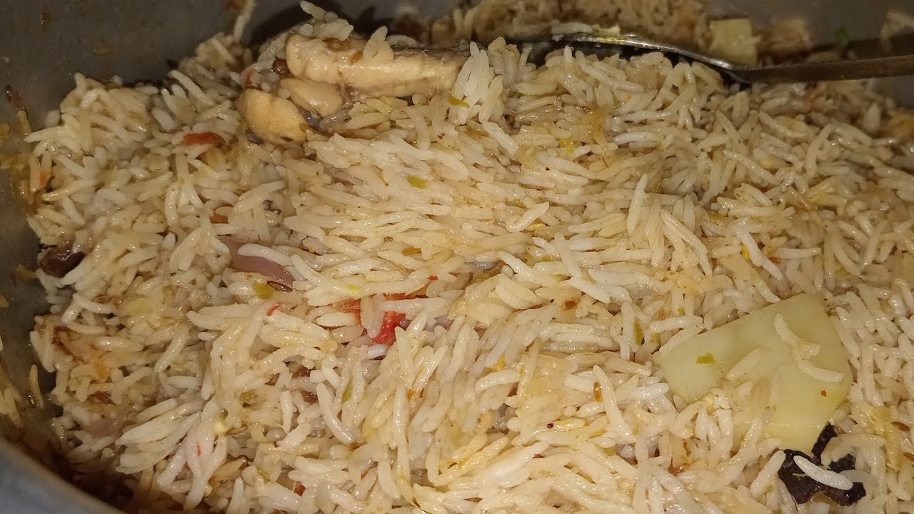 Rice recipe//simple easy chiken paluo recipe//chicken plauo recipe ...