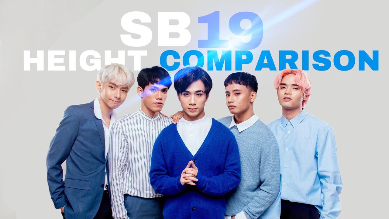 SB19 Members Height Comparison - YouTube