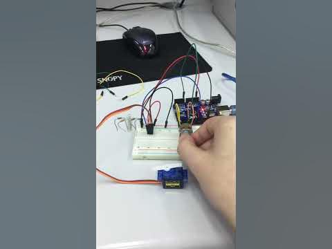 Potansiyometre Pot ile Servo Motor Kontrolü - Arduino UNO - YouTube