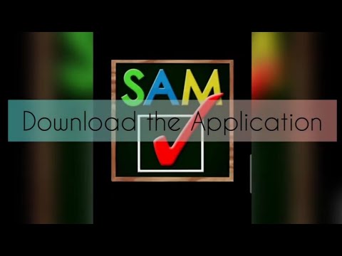 How to check attendance using SAM application - YouTube