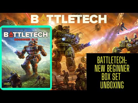 BattleTech: Unboxing the New Beginner Box Set - YouTube