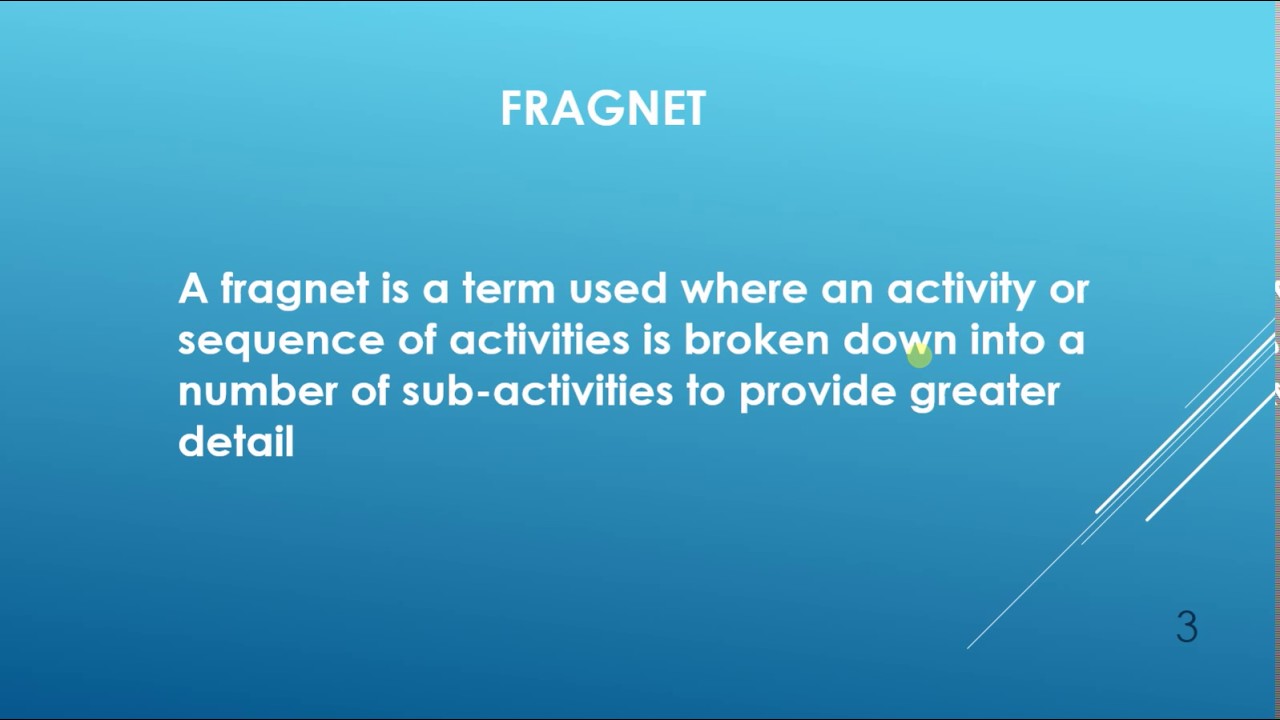 FRAGNET LECTURE 4 - YouTube