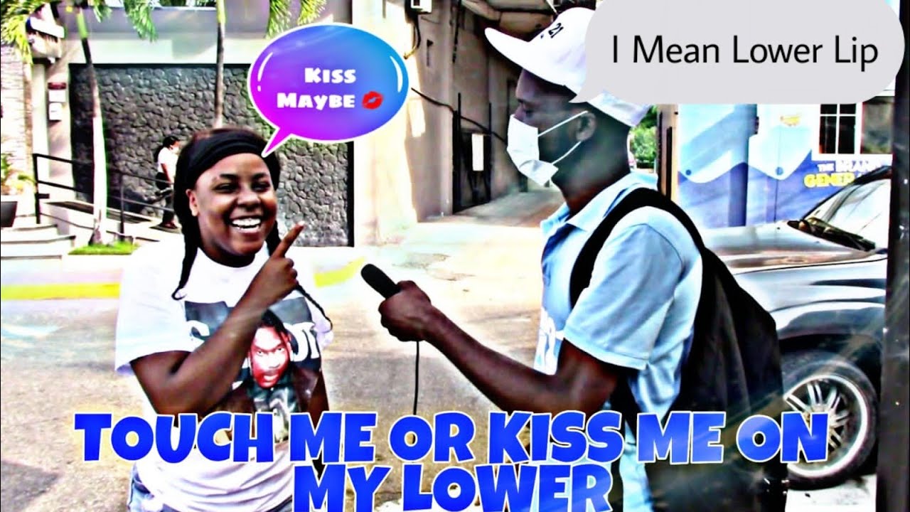 TOUCH ME OR KISS ME ON MY LOWER 😳 (Public Interview ) - YouTube