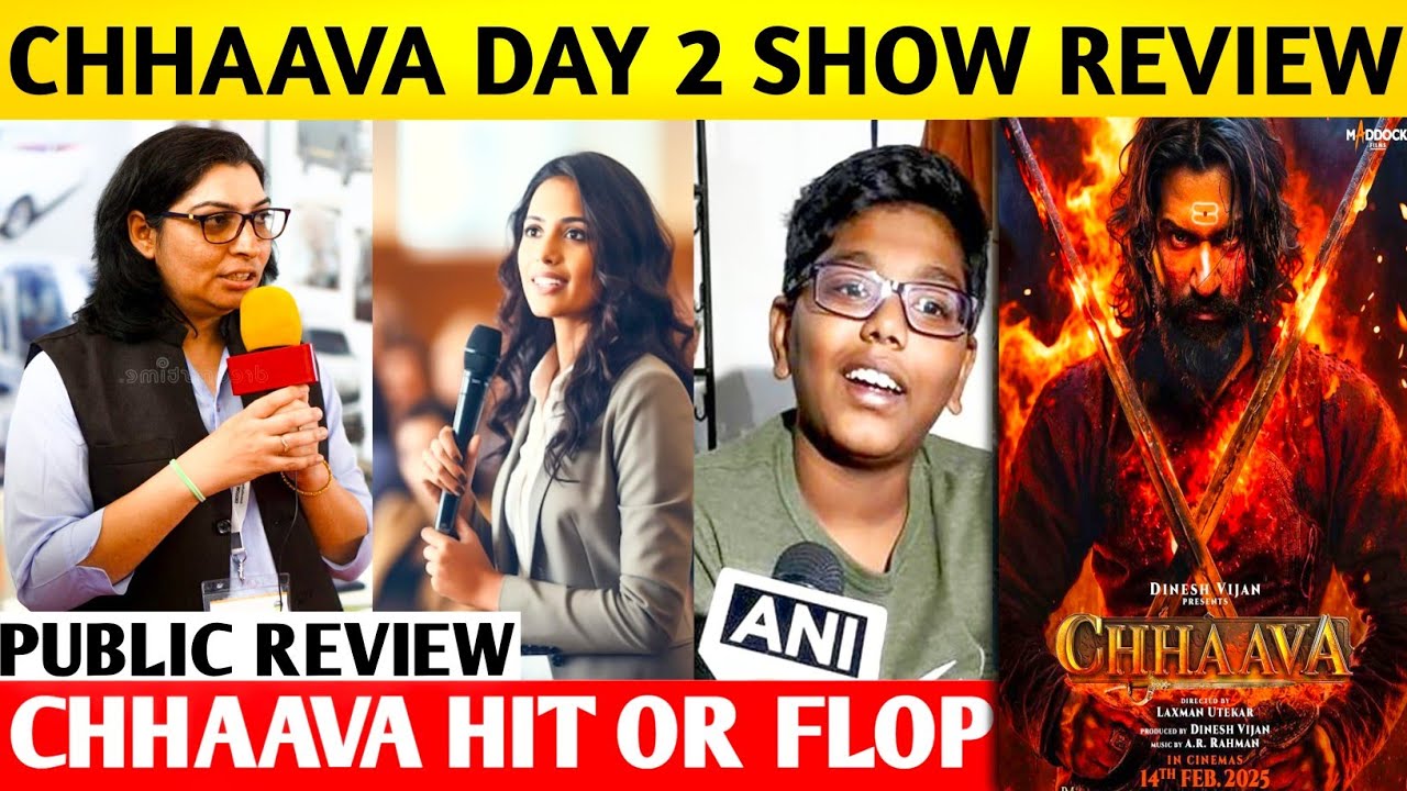 CHHAAVA MOVIE REVIEW | CHHAAVA PUBLIC REACTION | CHHAAVA PUBLIC REVIEW ...