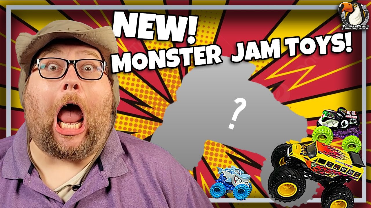 NEW Monster Jam Diecast Trucks for 2025! First Look at ToyCon Reveals ...