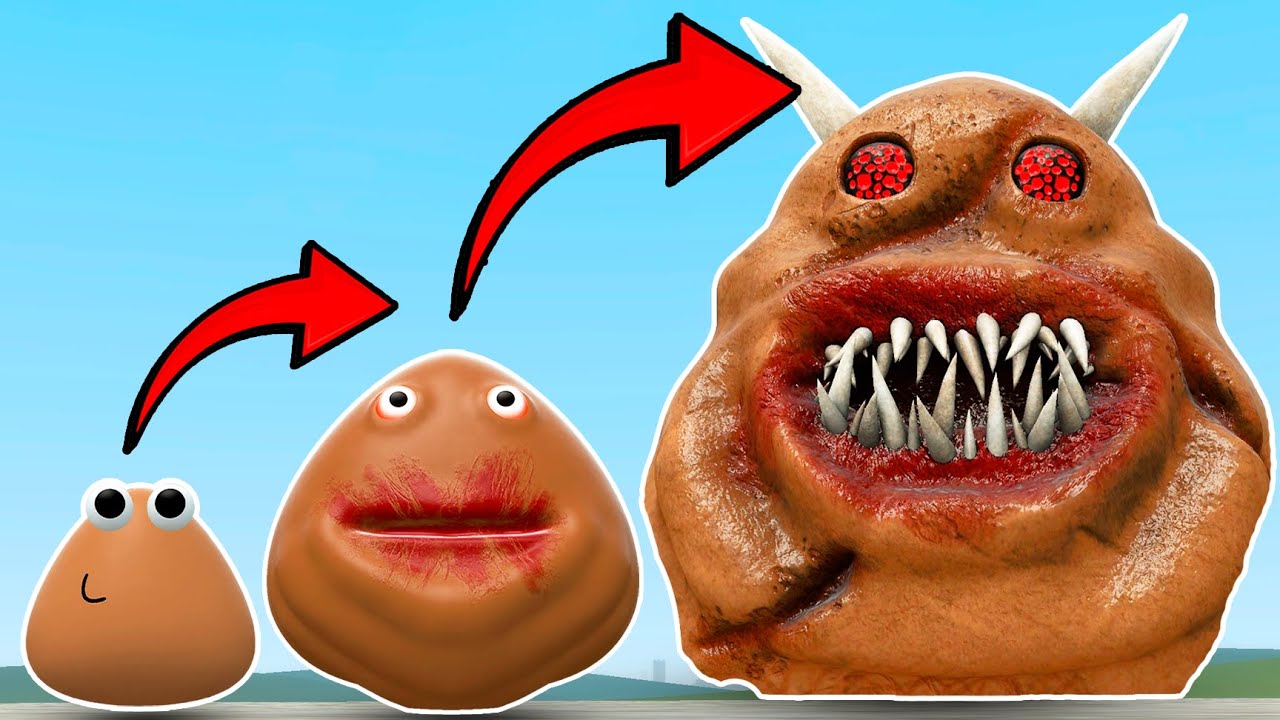 NEW POU CURSED BOYS REVENGE in Garrys Mod - YouTube