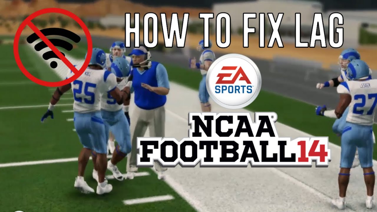 HOW TO FIX LAG IN NCAA 14 | Tips and Tricks - YouTube