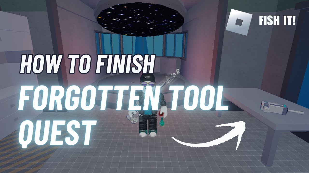 SECRET QUEST UNLOCKED! - How to Complete Forgotten Tool Quest in Fish ...