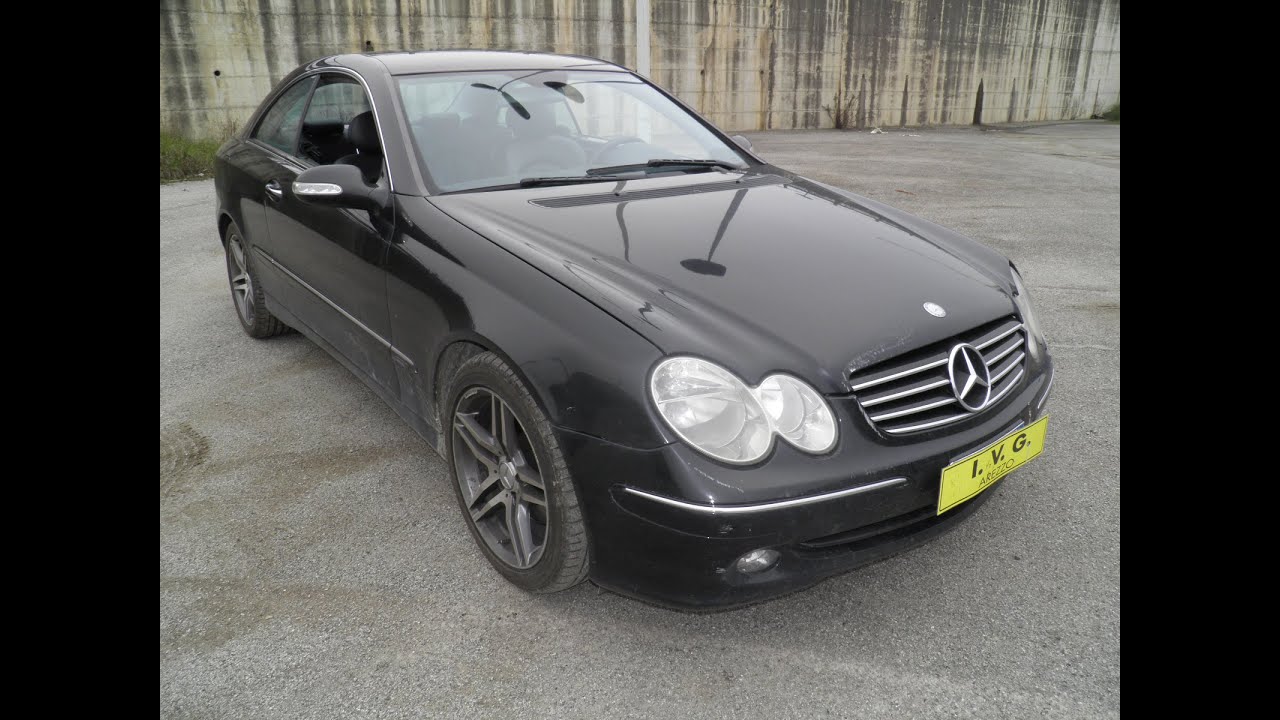 ASTA MERCEDES CLK 270 CDI, Base d'asta € 0,00 - YouTube