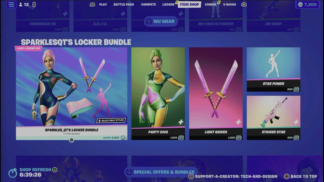 Fortnite Giveaway Replays | Sparkles_QT'S Locker Bundle - YouTube