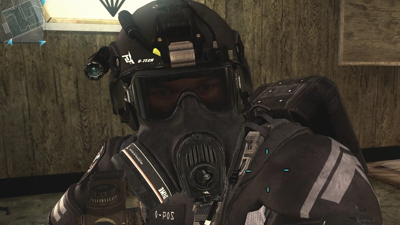 Call of Duty Ghosts - Custom Player Character (Maniac) testing - YouTube