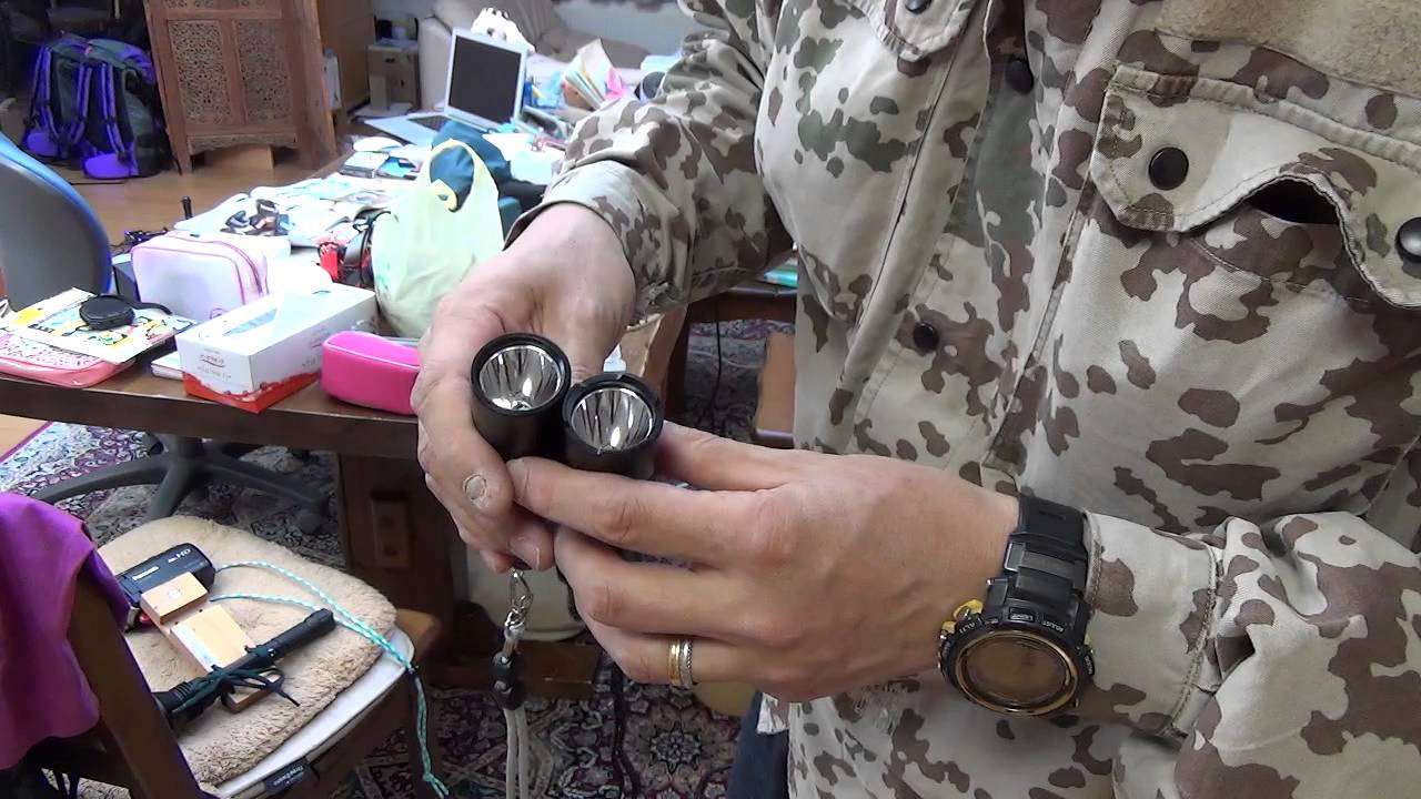 Some of my individual flashlight issues. - YouTube