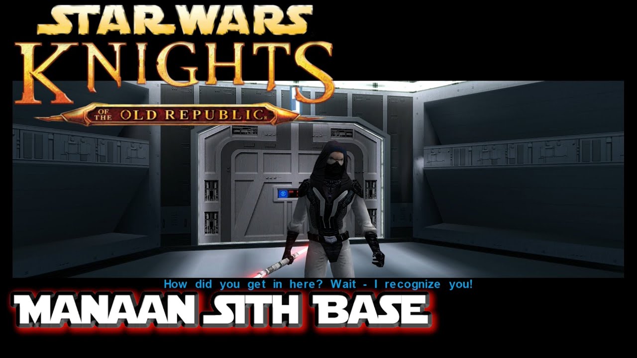 KOTOR - Part 22 - Manaan - The Sith Base - YouTube