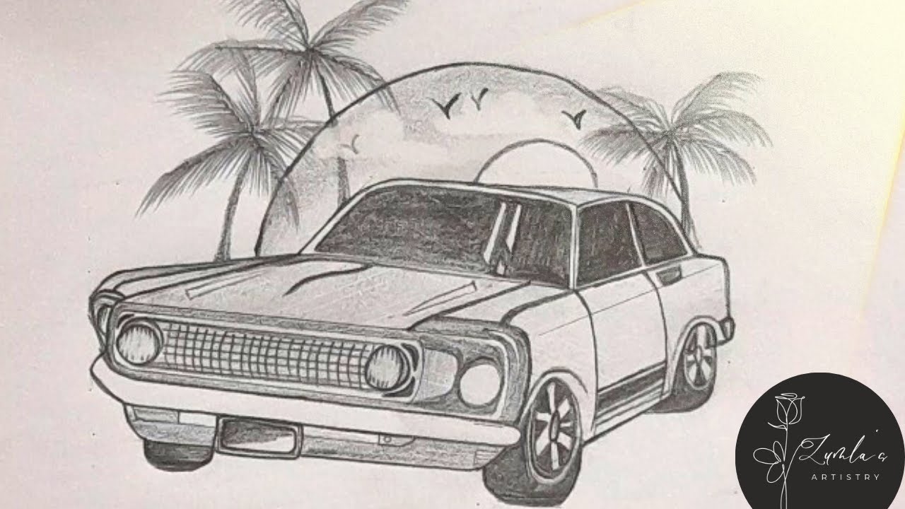 How to draw a car step by step easy for beginners || How to draw a ...