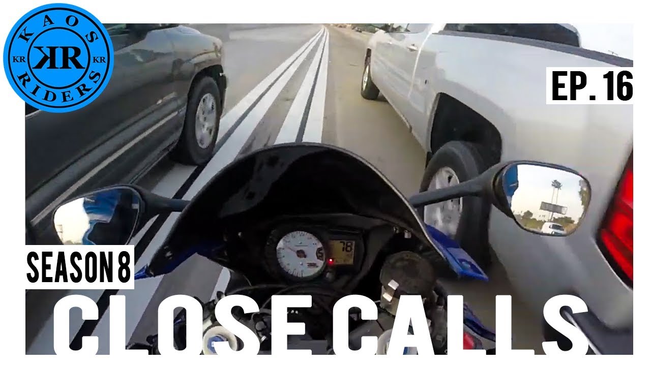 Motorcycle Super Close Calls & Road Incidents - YouTube