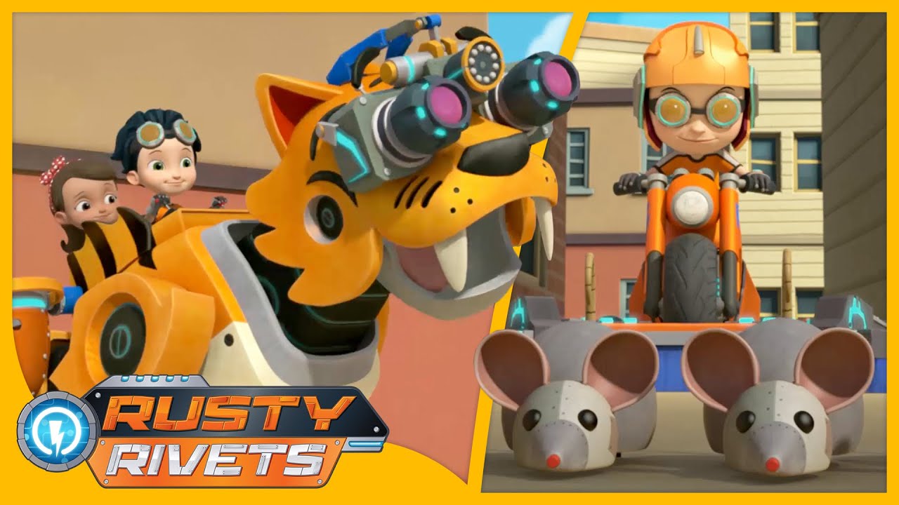 Rusty’s Mouse Problem | Rusty Rivets | Cartoons for Kids - YouTube