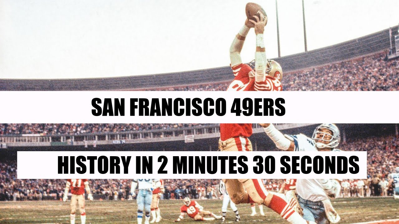 San Francisco 49ers History in 2 Minutes and 30 Seconds - YouTube