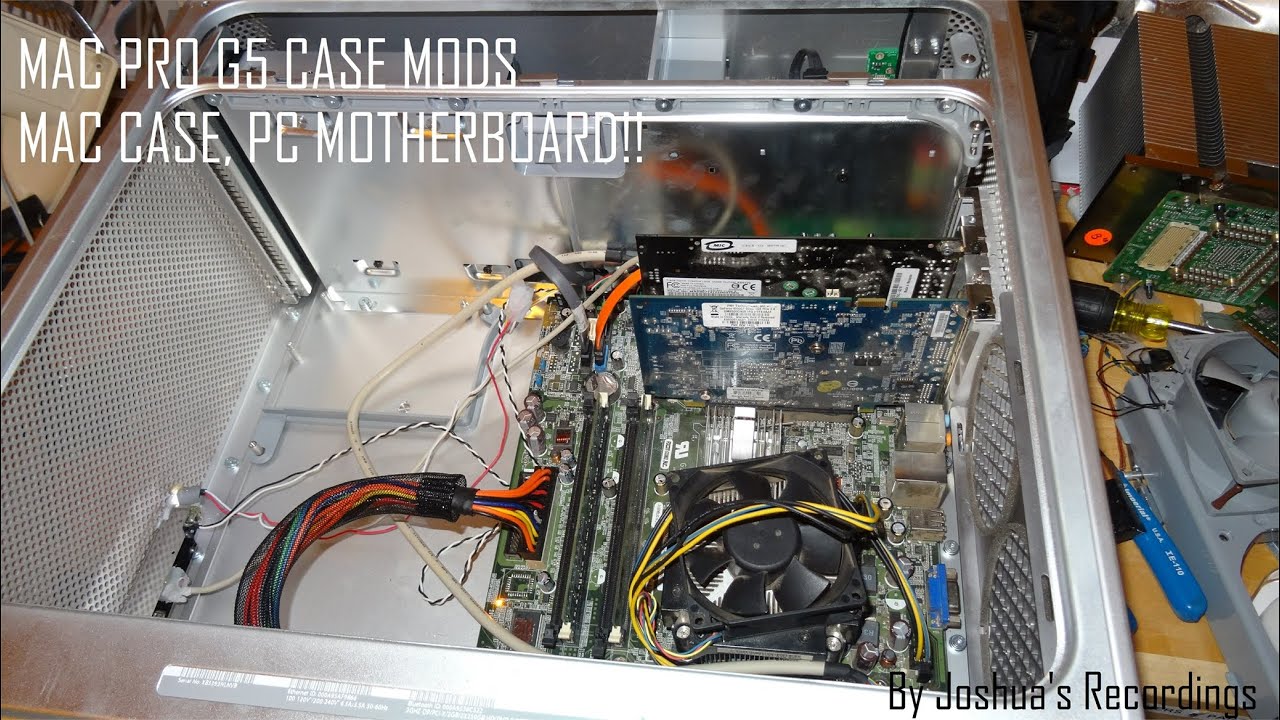 Moding the Mac Pro G5 to ATX {Part I} - YouTube