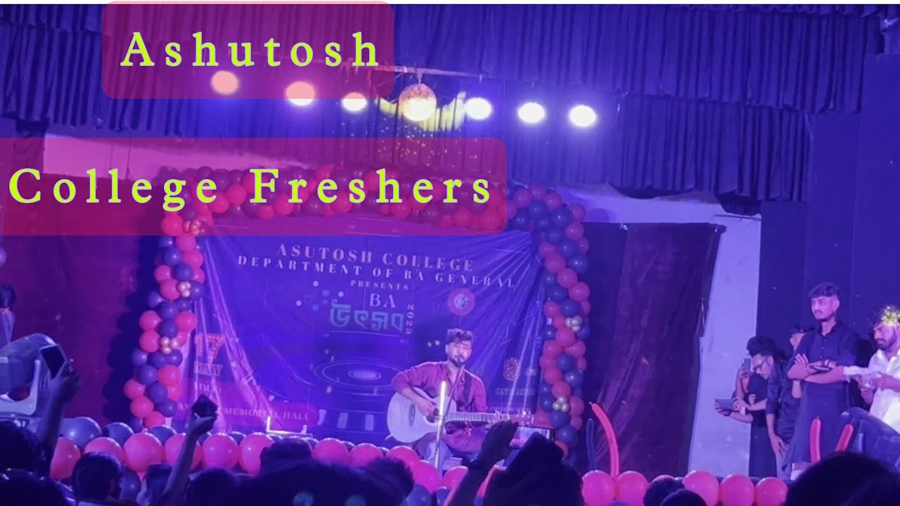 Asutosh College Freshers || Mon Majhi re || The Rabtanu - YouTube