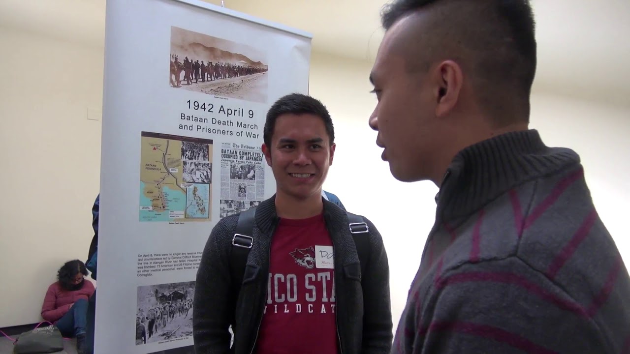 College students remember the Bataan Death March, Filipino involvement ...