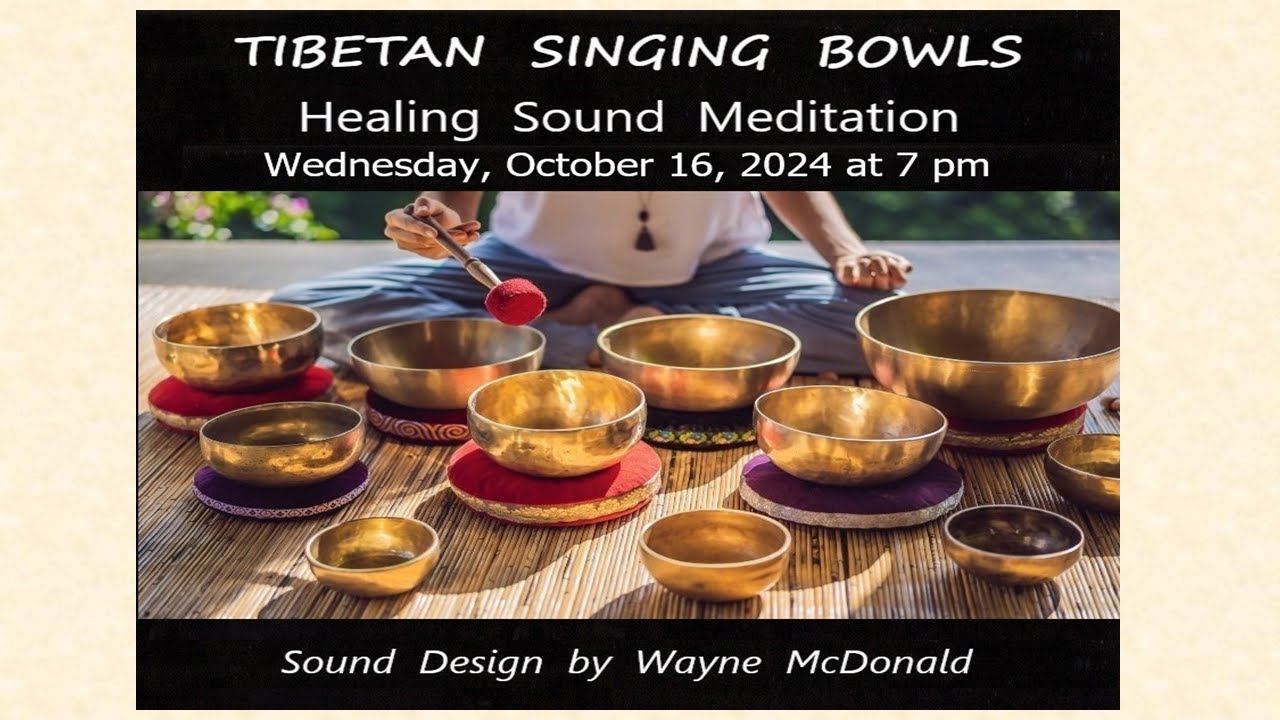 Tibetan Bowls Meditation, Wayne McDonald - YouTube