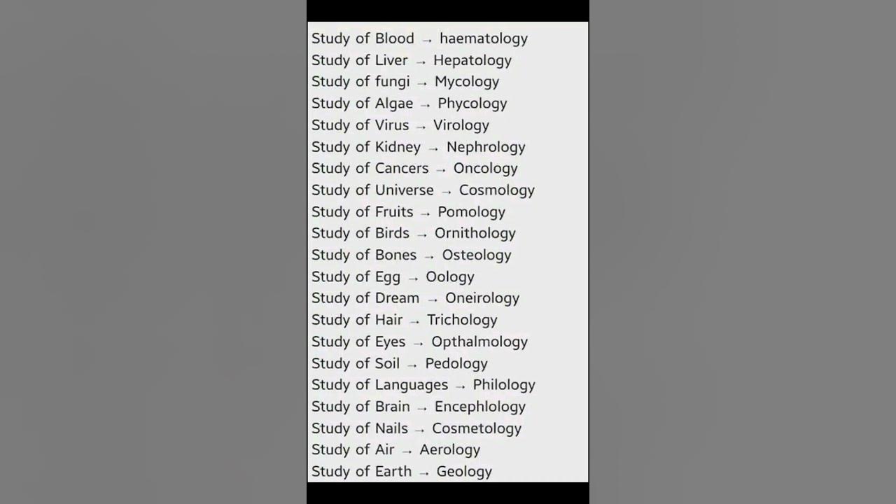 Types of Fields, Subjects in Science, How to select right career # ...