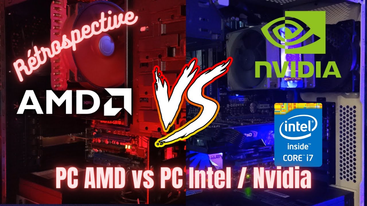Pc Full AMD Vs Intel Nvidia - YouTube