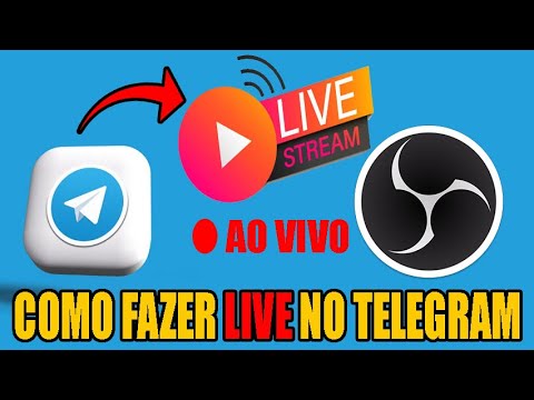 Como fazer LIVE no TELEGRAM - YouTube