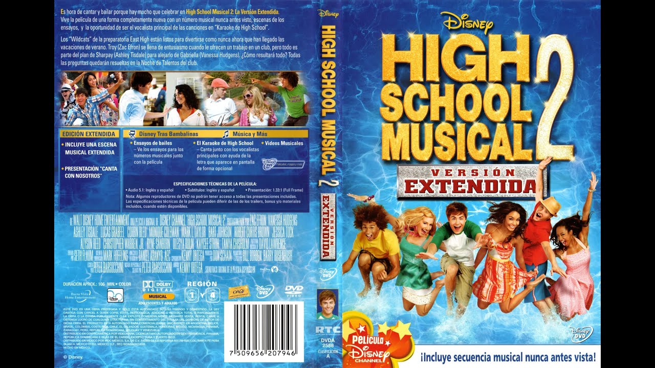 Unboxing DVD High School Musical 2 2007 - YouTube