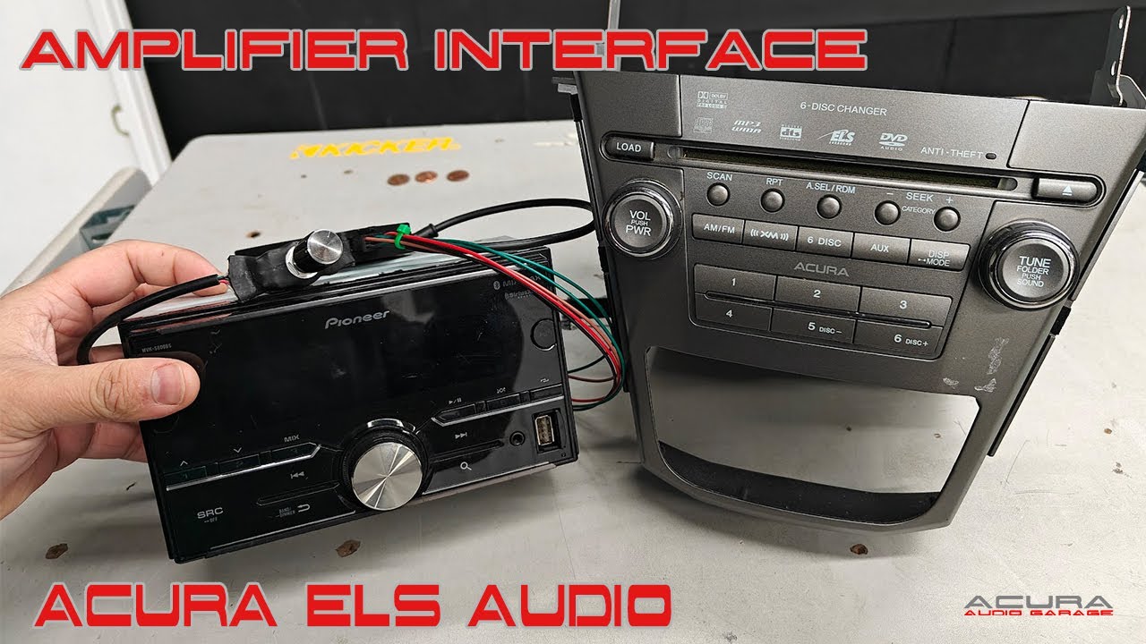 2009 2010 2011 2012 2013 Acura ELS Audio Amplifier Interface ...