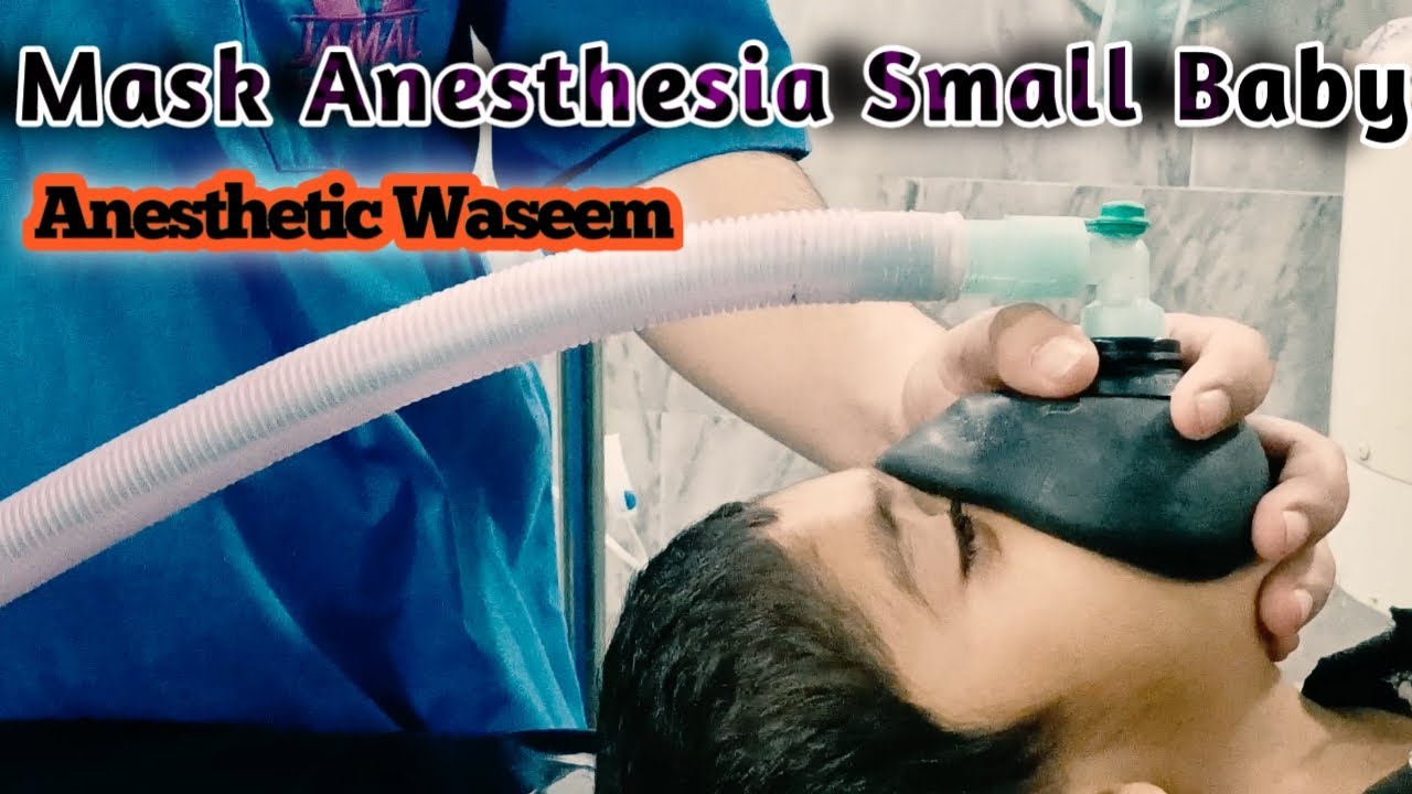 General Anesthesia Mask Procedure | Mask Anesthesia Small Baby ...