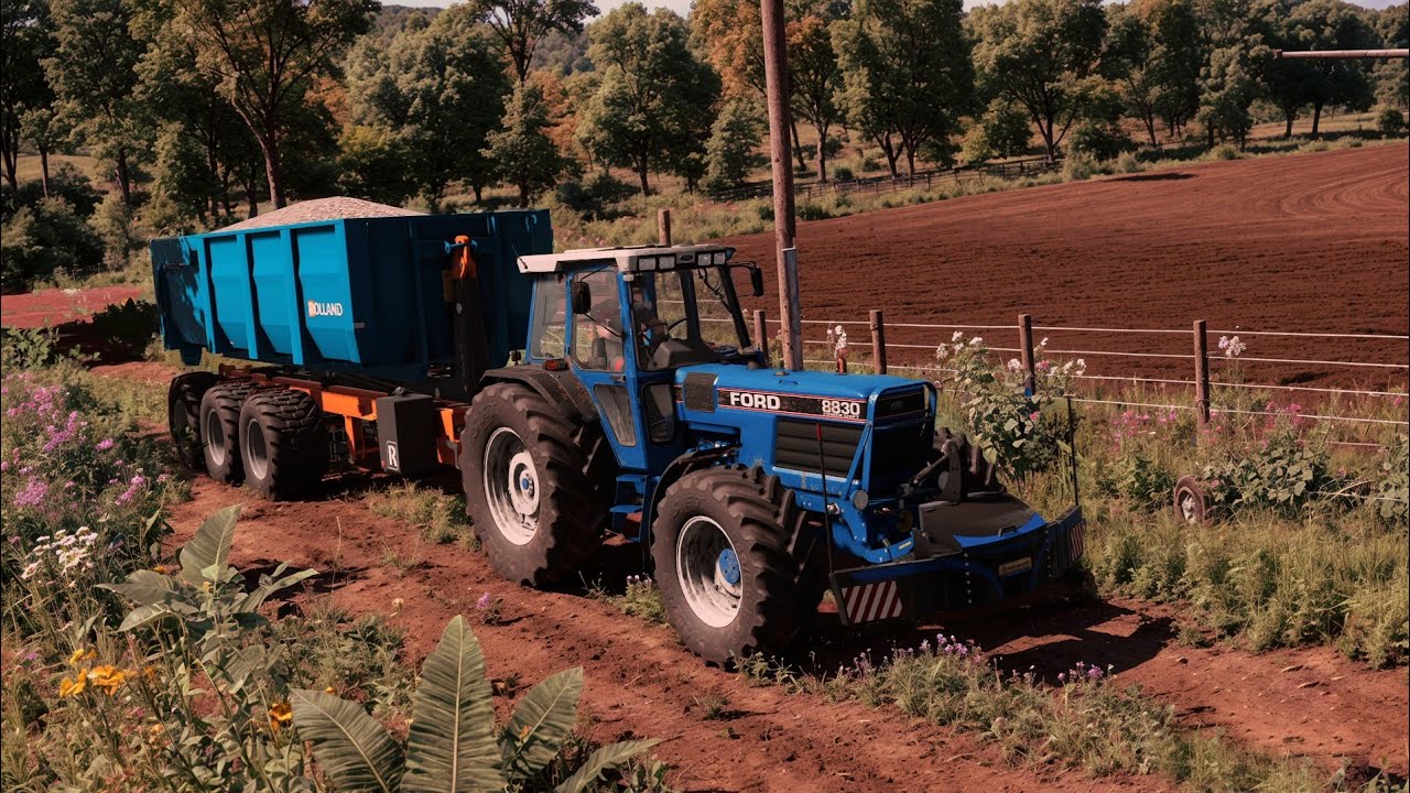 Fs22 reshade realistic graphic presets | gameplay with Ford TW 8830 Old ...