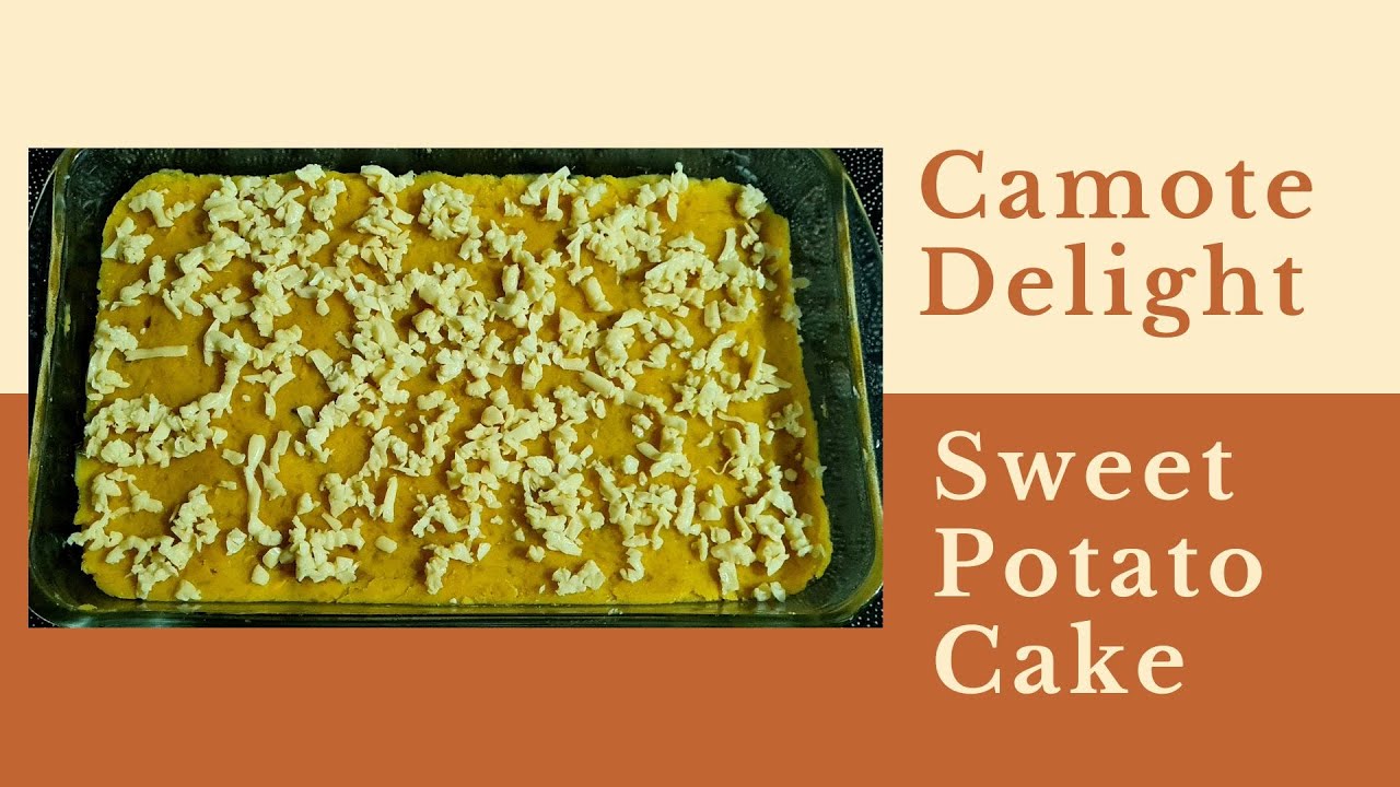 Kamote Delight / Sweet Potato Cake - YouTube