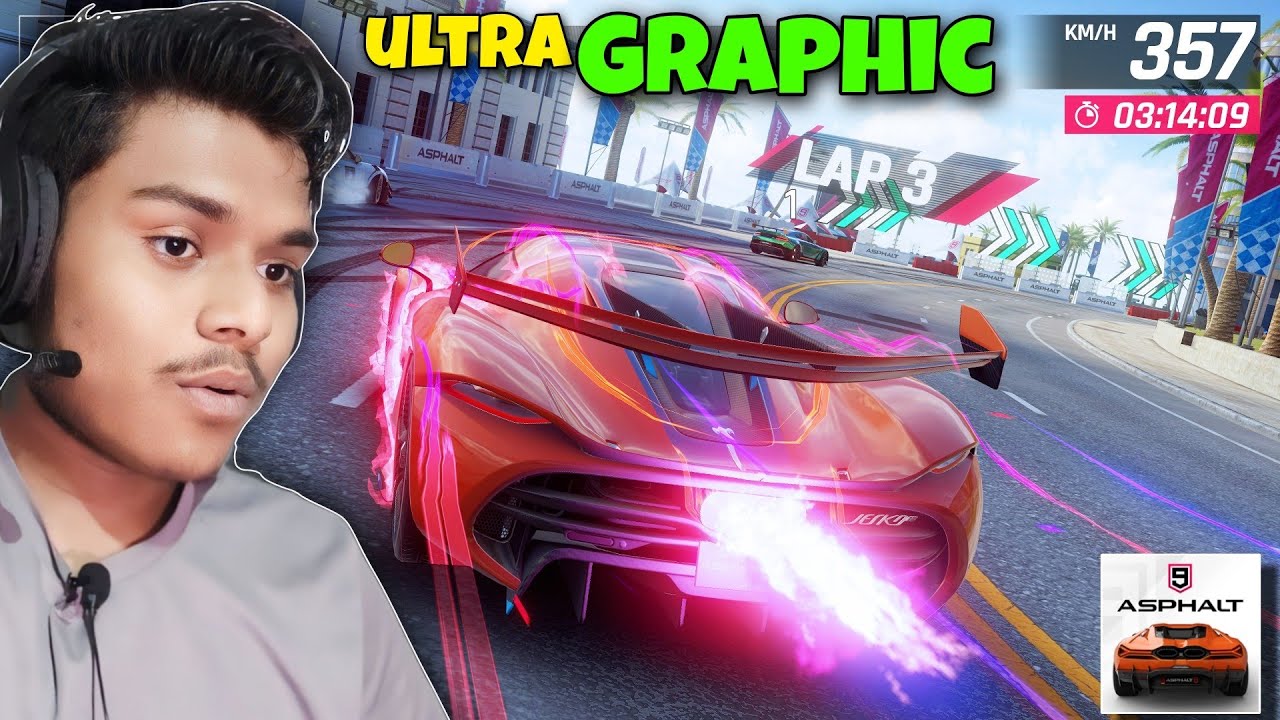 First time Play asphalt 9 legend with max graphic || How to play ...