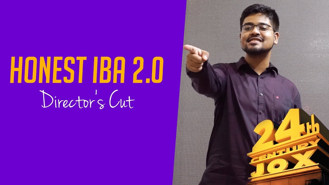 Honest IBA 2.0 Director's Cut - IBA Grad Night '17 - YouTube