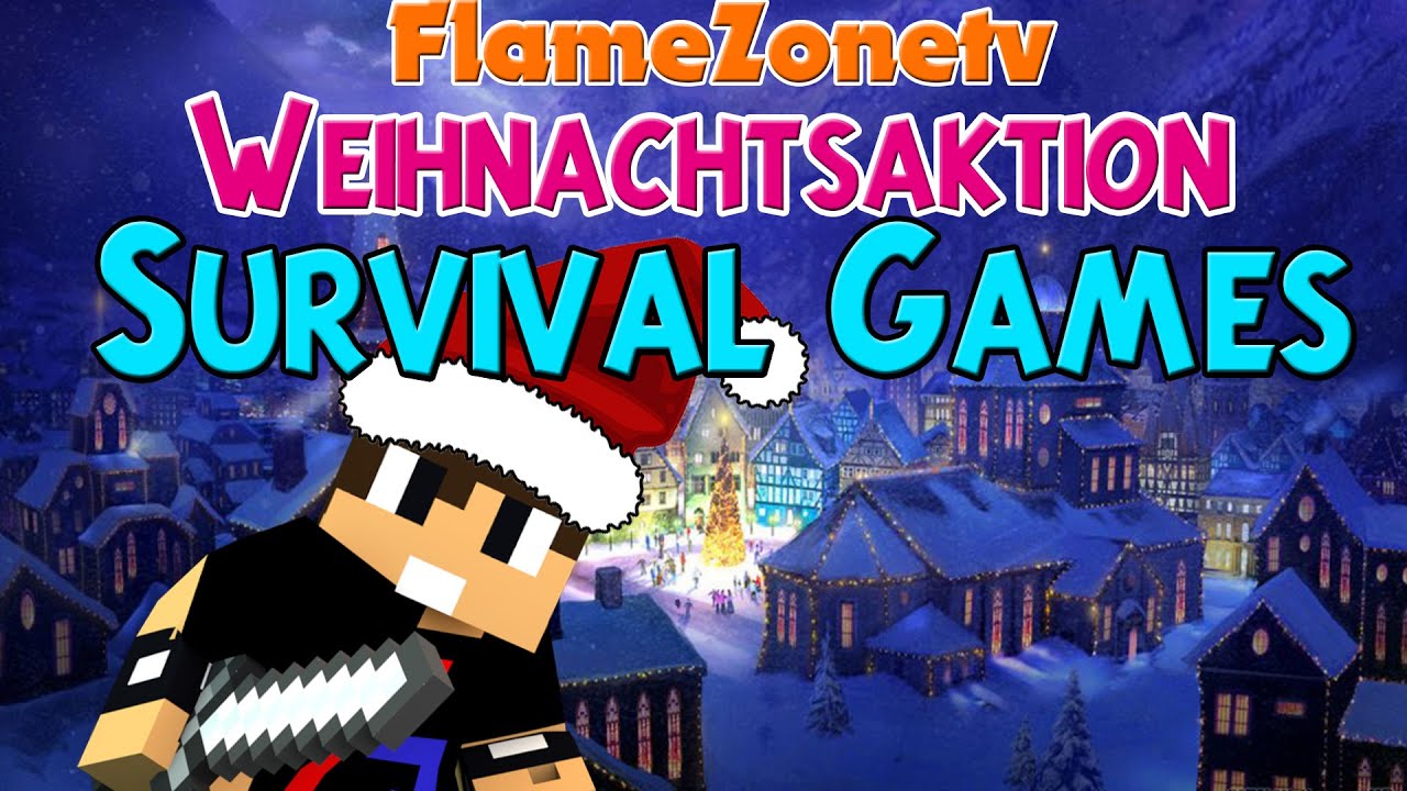 Fabi gegen alle! Flamebogen?| Survival Games Weihnachten #9 mit Fabo ...