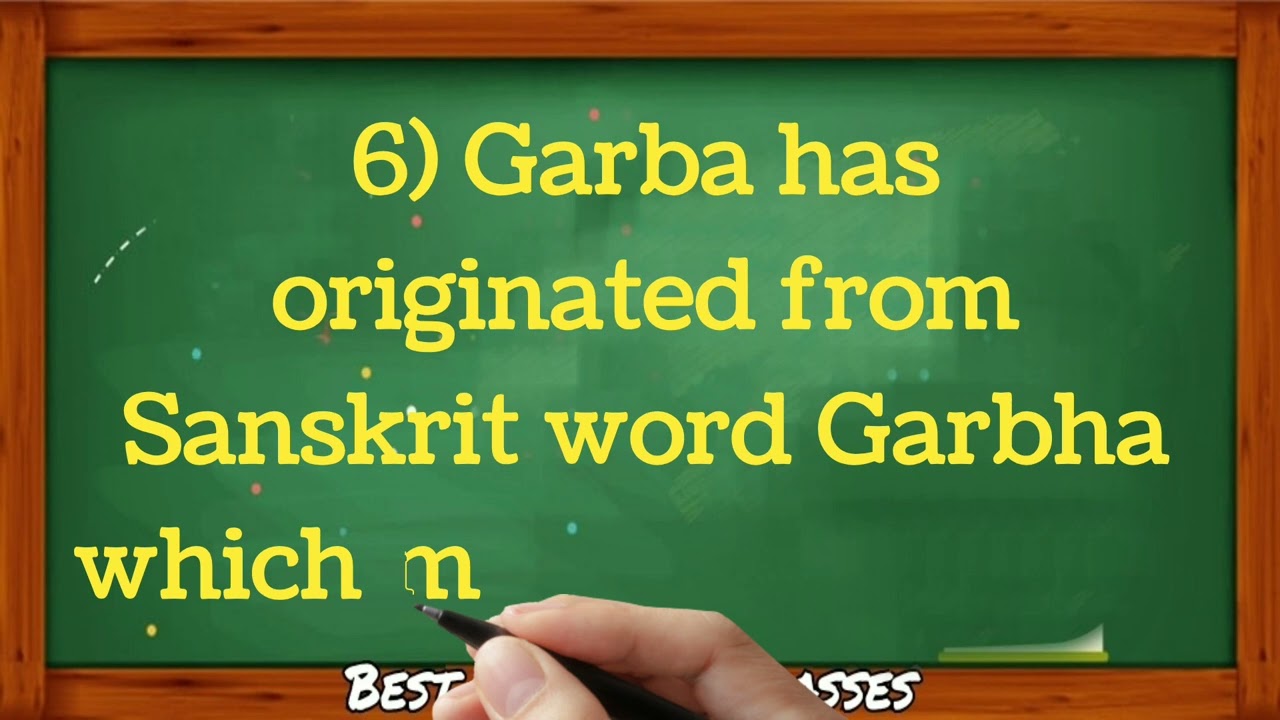 15 Lines on Garba | Essay for kids Garba festival |Garba Speech | Garba ...