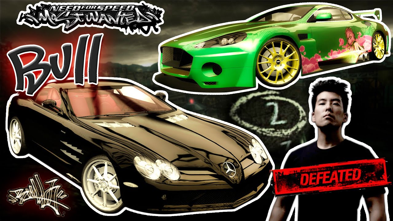 Mercedes-Benz SLR McLaren - BULL - Blacklist NFS Most Wanted 4K - YouTube