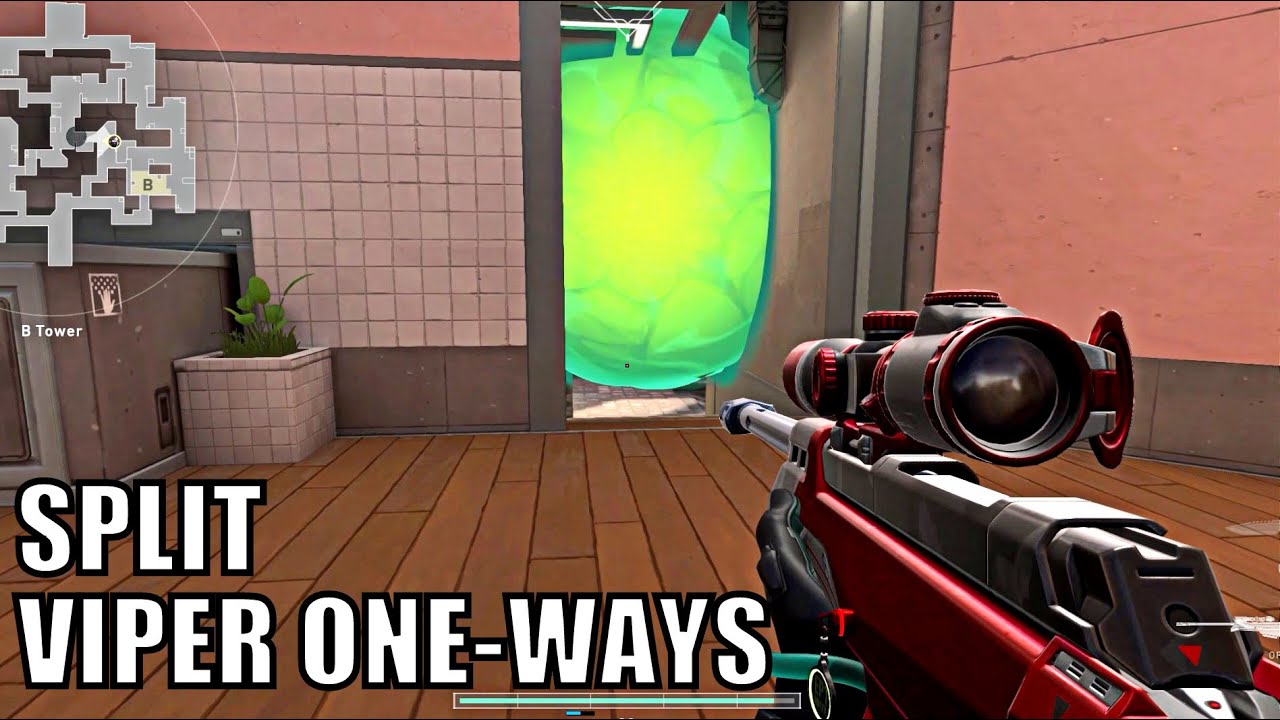 EASY VIPER ONE-WAYS | SPLIT - Mid and B site | Easy to Learn - YouTube