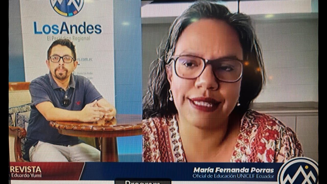 #Laentrevista María Fernanda Porras - Oficial de Educación UNICEF ...
