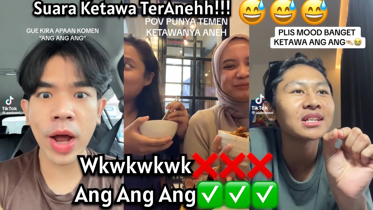 Viral Suara Ketawa Ang Ang Ang | Ketawa Unik Ang Ang Ang Bikin Candu ...