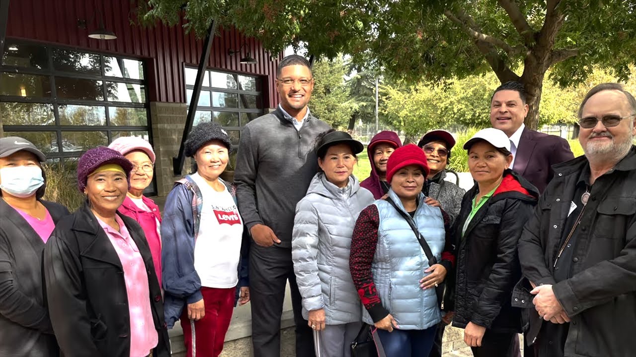 Arnold Rue Resource Center Ribbon Cutting - YouTube