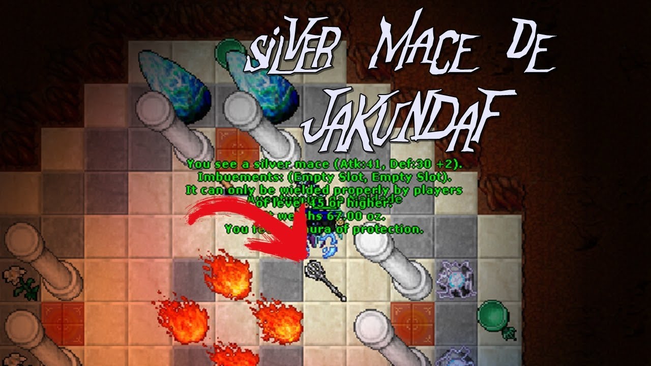 Tibia: Consegui a Silver Mace - YouTube