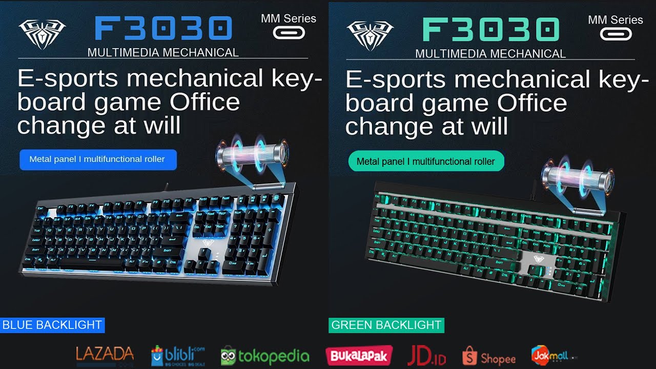 GENERATION 2 KEYBOARD!!! KEYBOARD GAMING MULTIMEDIA MECHANICAL AULA ...