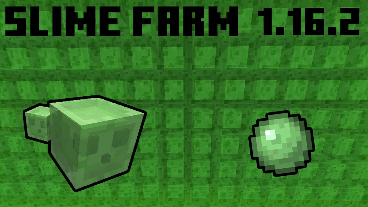 Super Speedy Slime Farm | Minecraft Java 1.16+ - YouTube