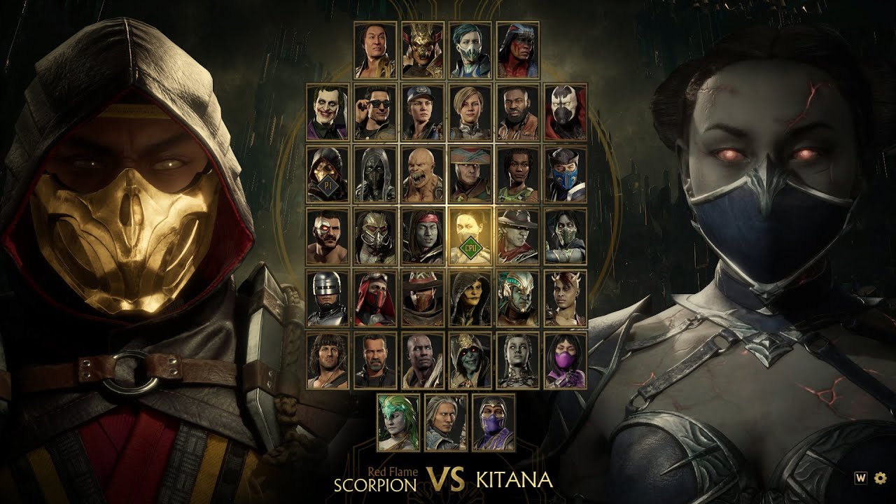 MK 11 Scorpion vs Kitana Very Hard - YouTube